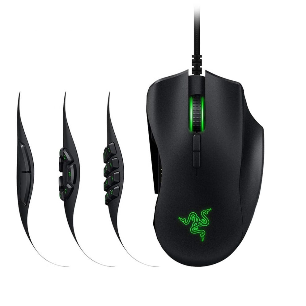 Razer Naga Trinity MMO/MOBA Gaming Mouse at Best Price