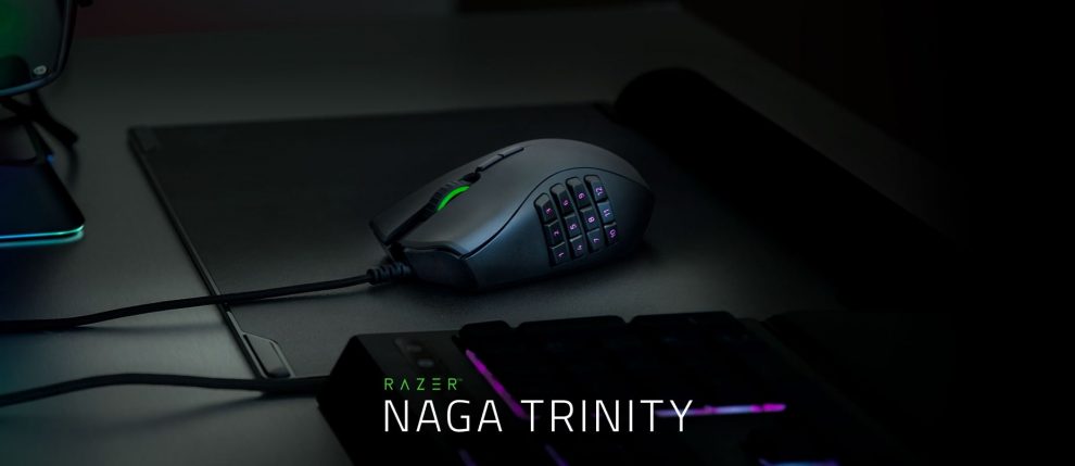 Razer Naga Trinity MMO/MOBA Gaming Mouse at Best Price