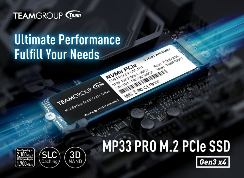 TeamGroup MP33 Pro M2 1TB Nvme Internal SSD at Best Price | Ezpz Solutions
