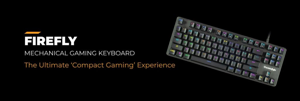 Cosmic Byte Firefly TKL RGB Blue Switch Mechanical Keyboard | Ezpz ...