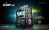 Buy Ant Esports 510 Air ARGB Mid Tower Cabinet (Black) - Computech Store