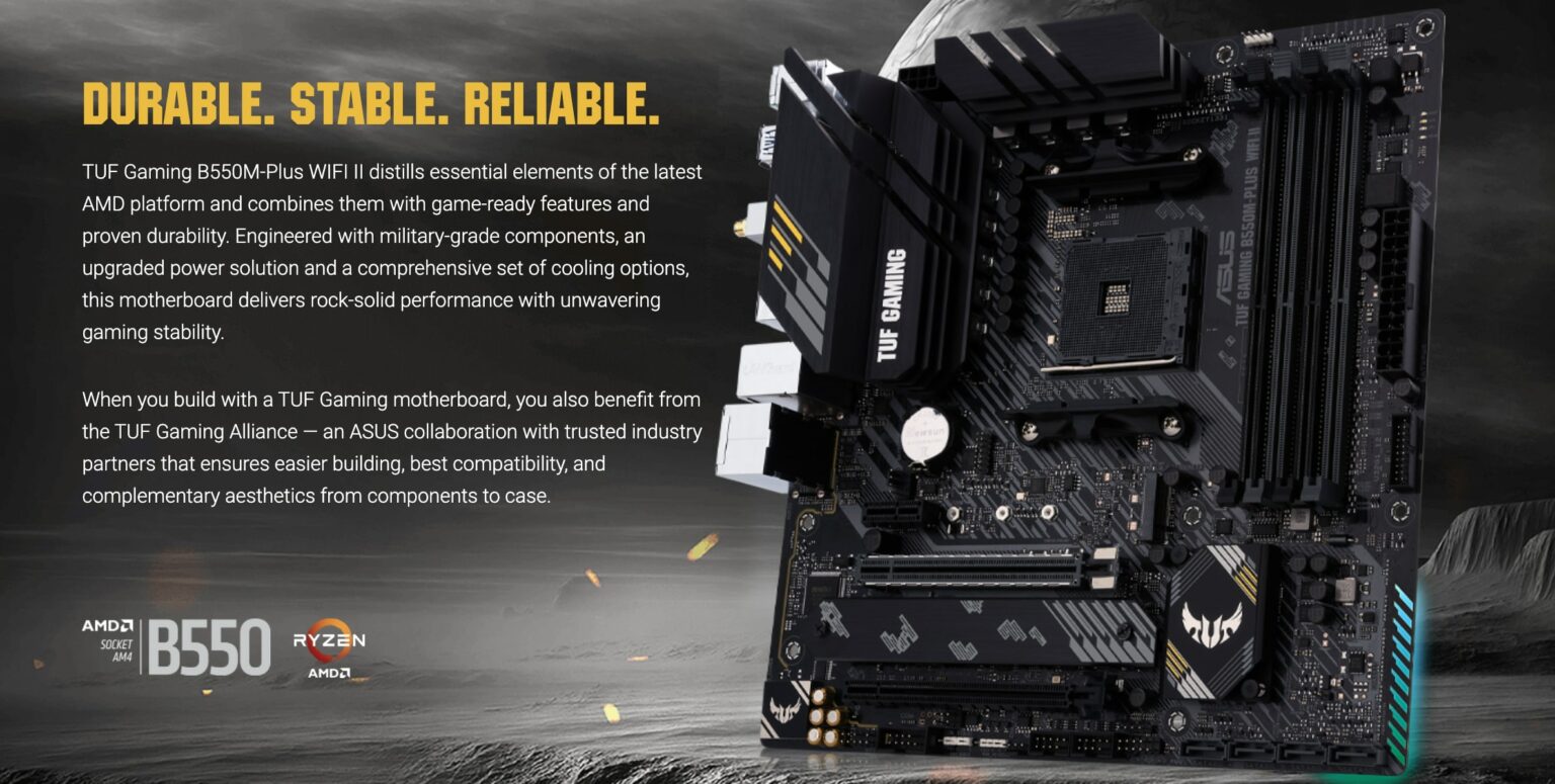 Buy Asus TUF Gaming B550M-Plus (Wi-Fi) Motherboard Online at Best Price ...