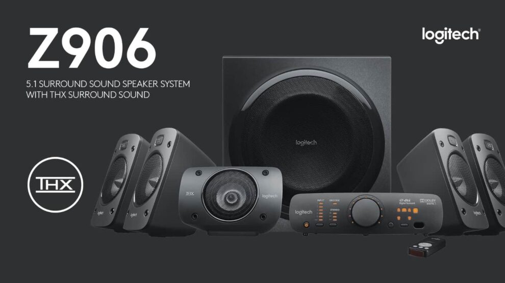 Logitech Z906 5.1 Surround Speaker System | Ezpz Solutions