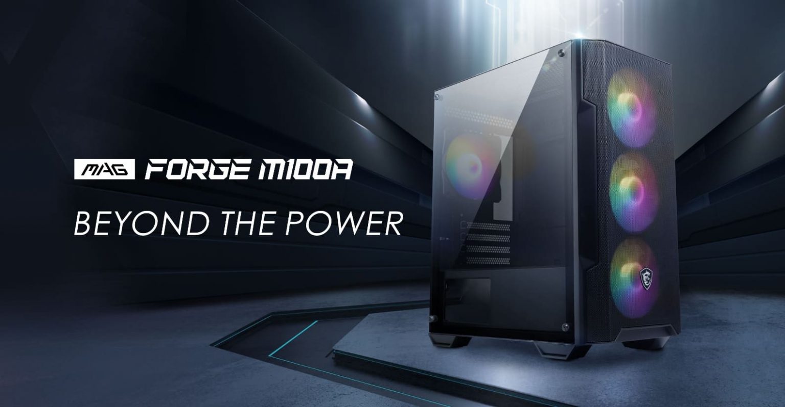 MSI MAG Forge M100A Cabinet | Ezpz Solutions