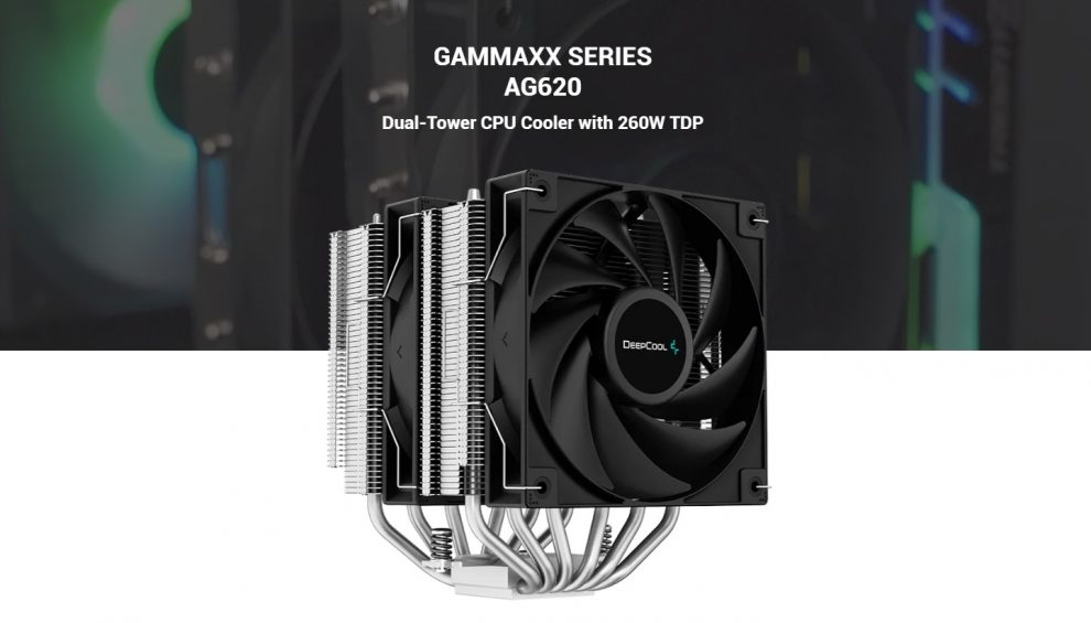 Deepcool AK620 Zero Dark CPU Air Cooler | Ezpz Solutions
