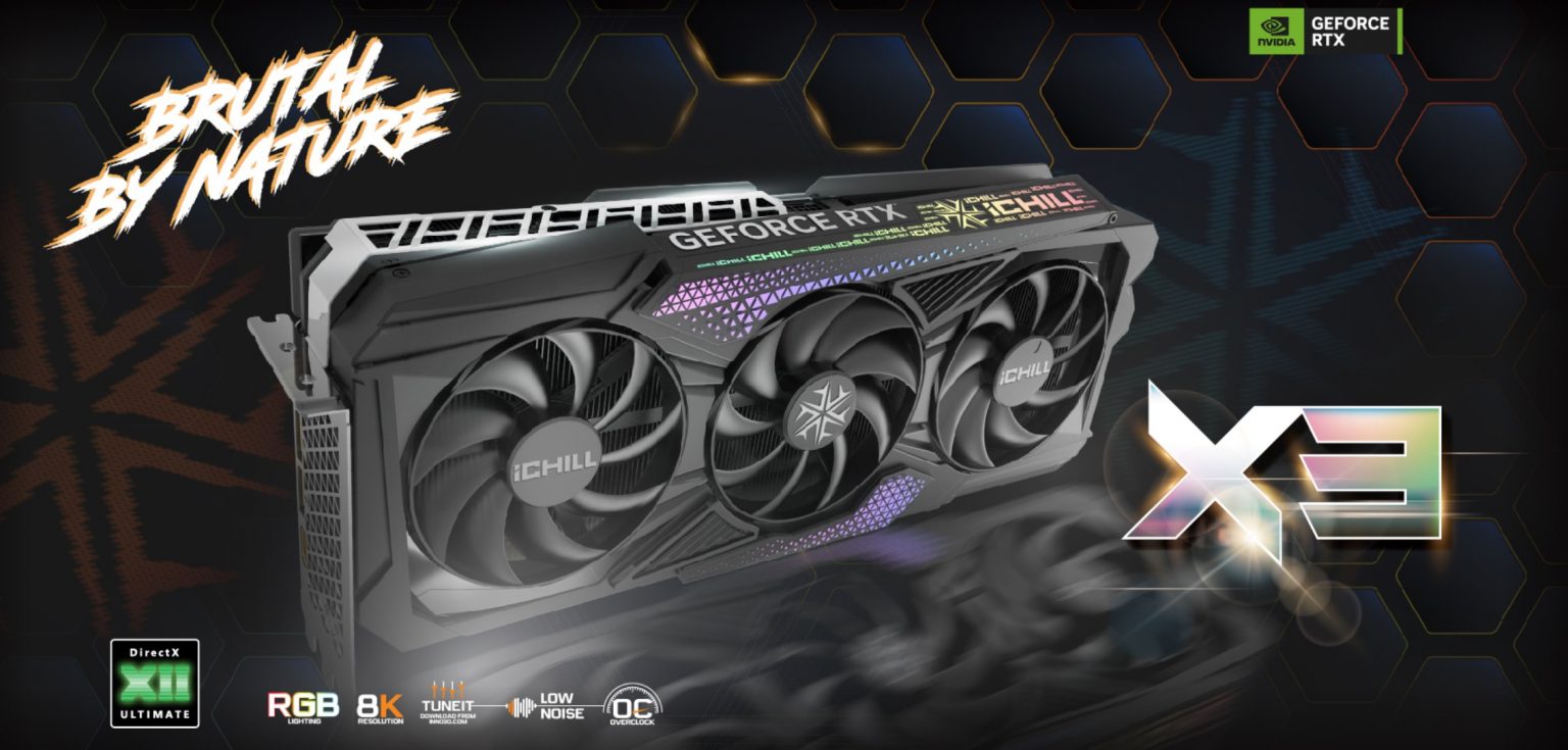 Inno3d RTX 4090 iCHILL X3 24GB Graphics Card | Ezpz Solutions