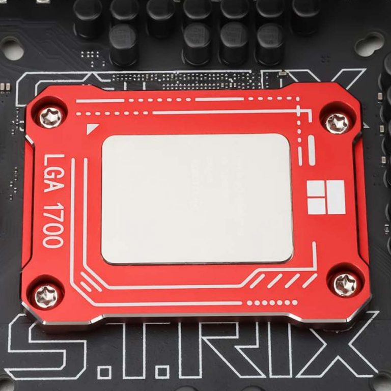 Thermalright LGA 1700 BCF Red CPU Contact Frame | Ezpz Solutions