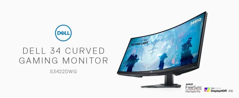 Dell S3422DWG Curved Gaming Monitor | Ezpz Solutions