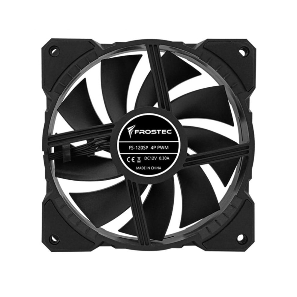 Frostec FS-120SP Non RGB 120MM PWM Fan (Single Fan) at Best Price | Ezpz