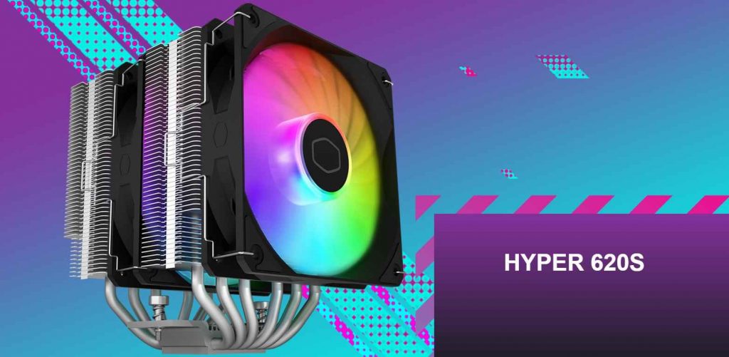 Cooler Master Hyper 620S ARGB CPU Air Cooler | Ezpz Solutions