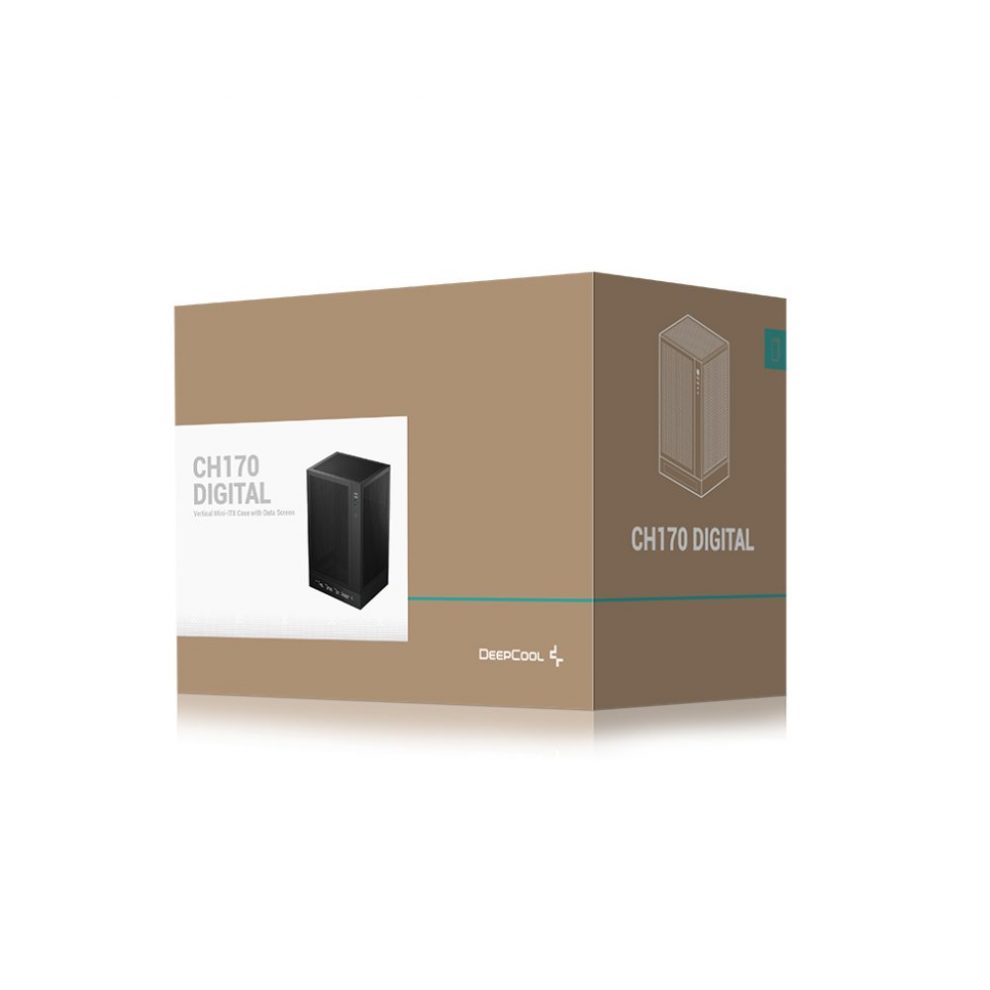 Buy DeepCool CH170 Digital Black Mini ITX Case with 280mm