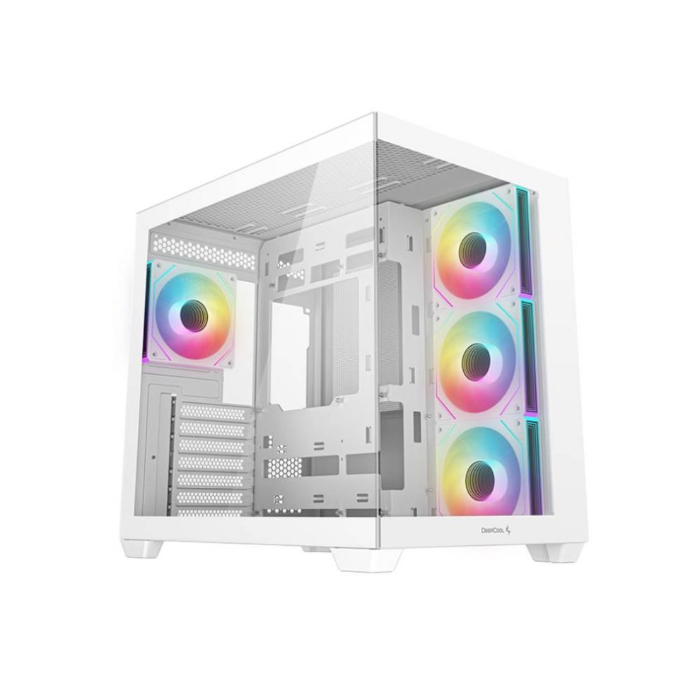 Buy Deepcool CG530 4F White – Sleek ARGB Dual-Chamber